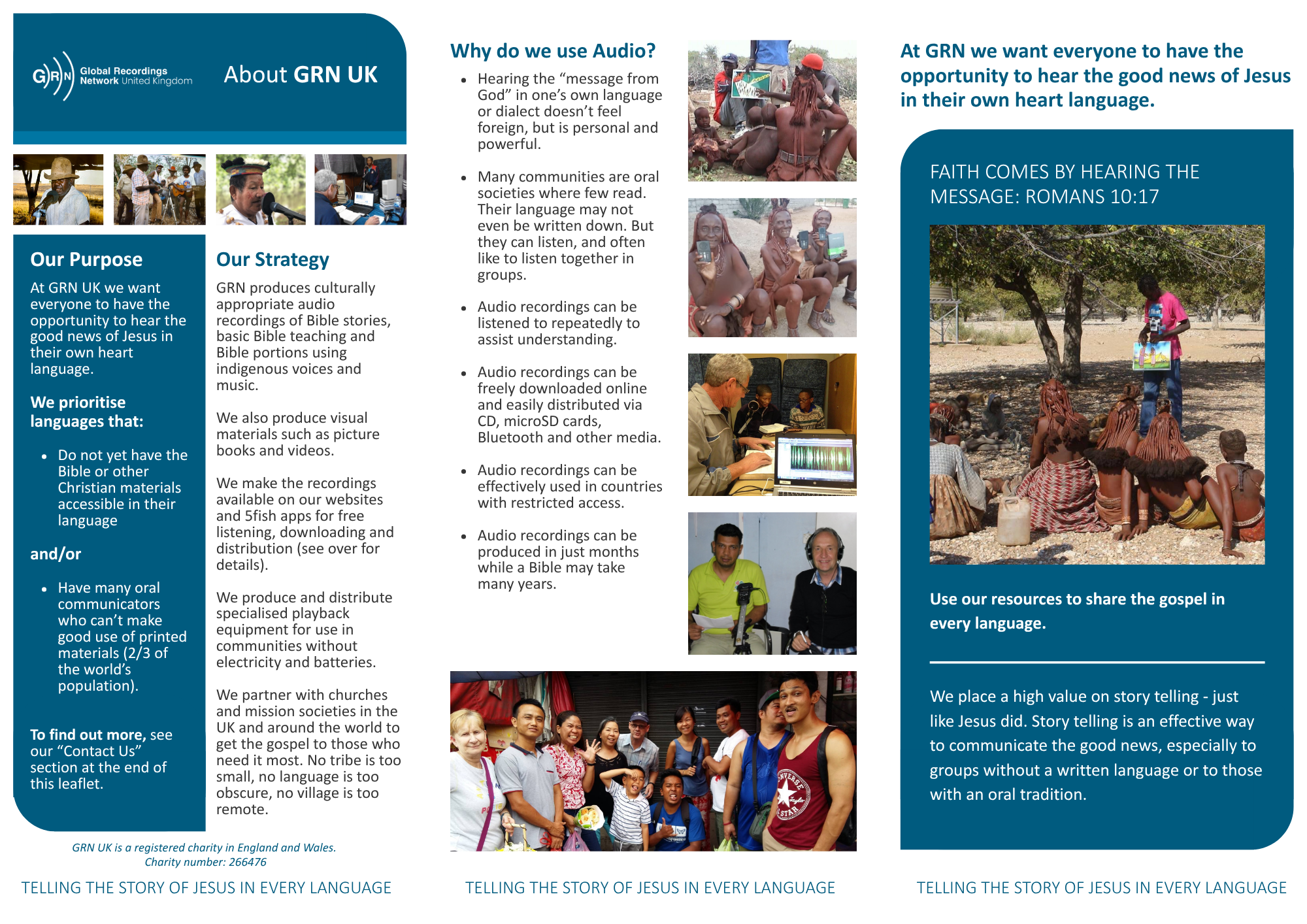 Promote GRN in Your Church - Global Recordings Network United Kingdom